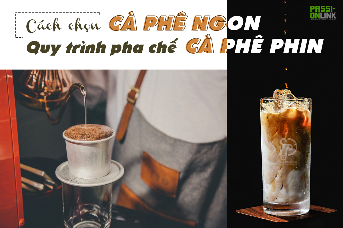 CÁCH CHỌN CÀ PHÊ NGON VÀ QUY TRÌNH PHA CHẾ CÀ PHÊ PHIN