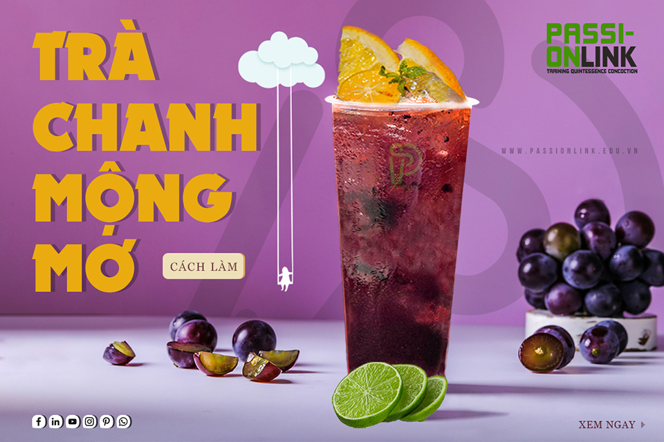 TRÀ CHANH MỘNG MƠ CHO VỊ GIÁC THÊM ÊM DỊU
